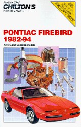 Pontiac Firebird Automobile books